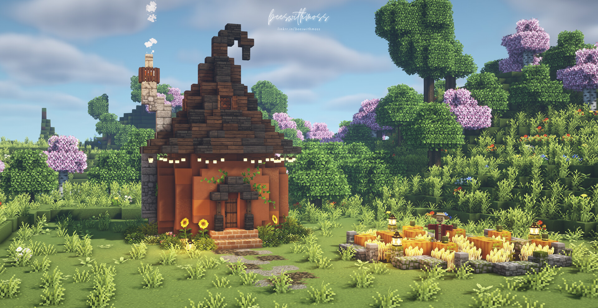 Pumpkin Spice House 🍂🍄 Minecraft Map
