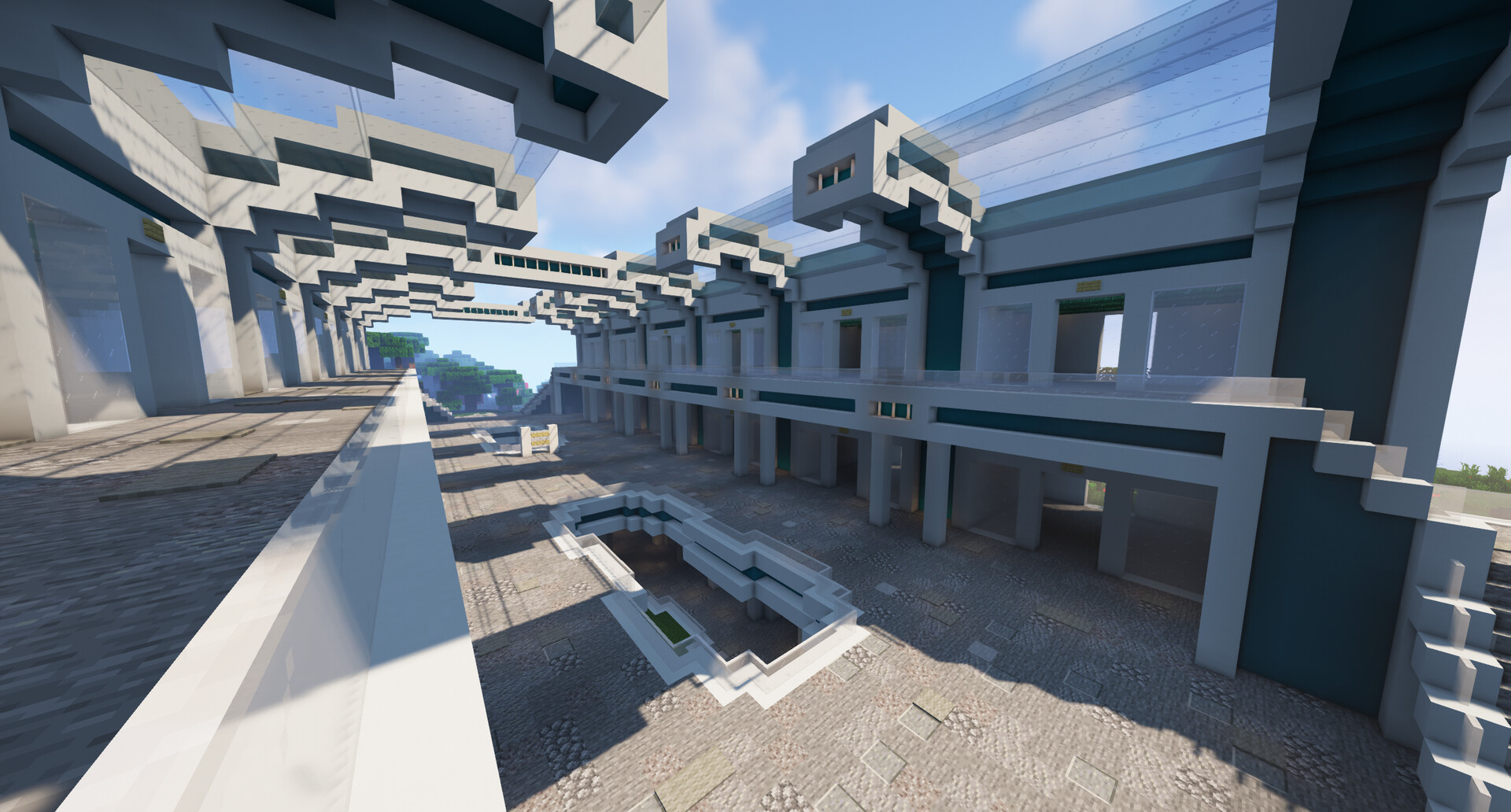Rising (Modern) Mall Minecraft Map
