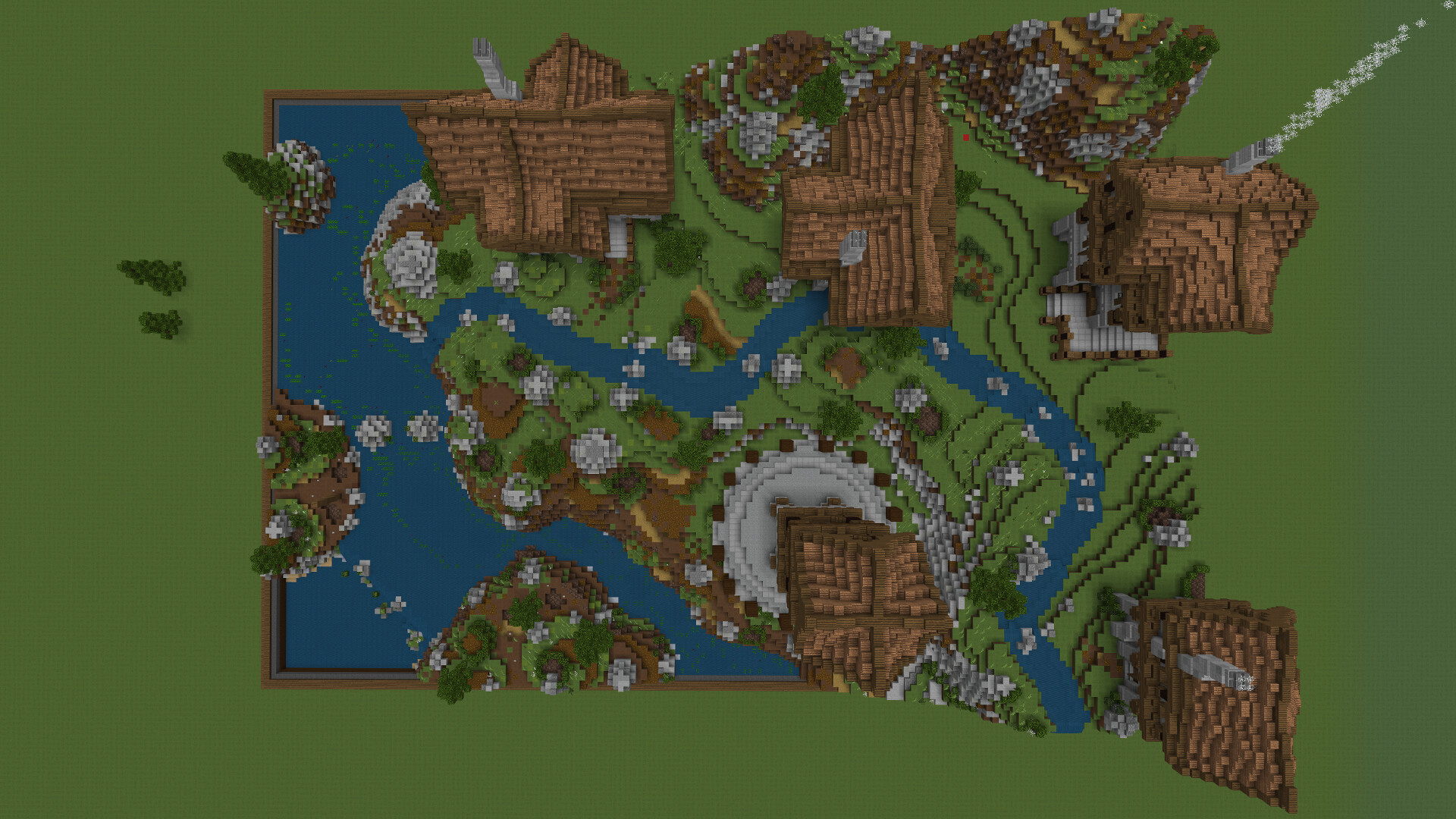 Fable 2 Bowerstone Market Inspired Medieval Plot Minecraft Map