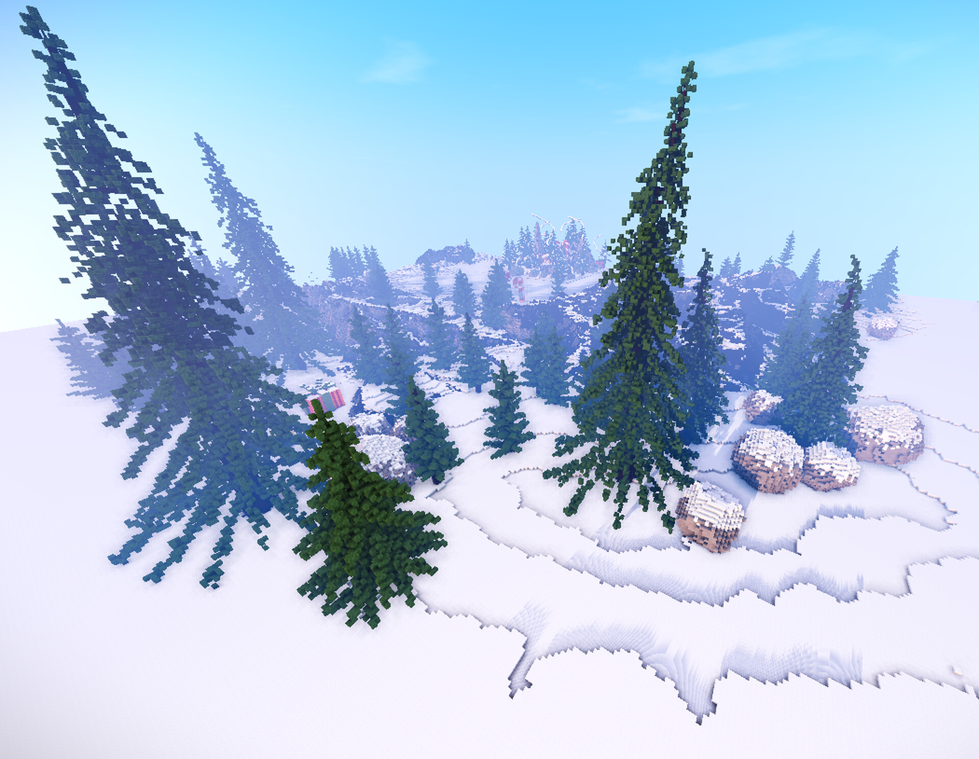 Christmas Custom 10k World | 1.8+ Minecraft Map