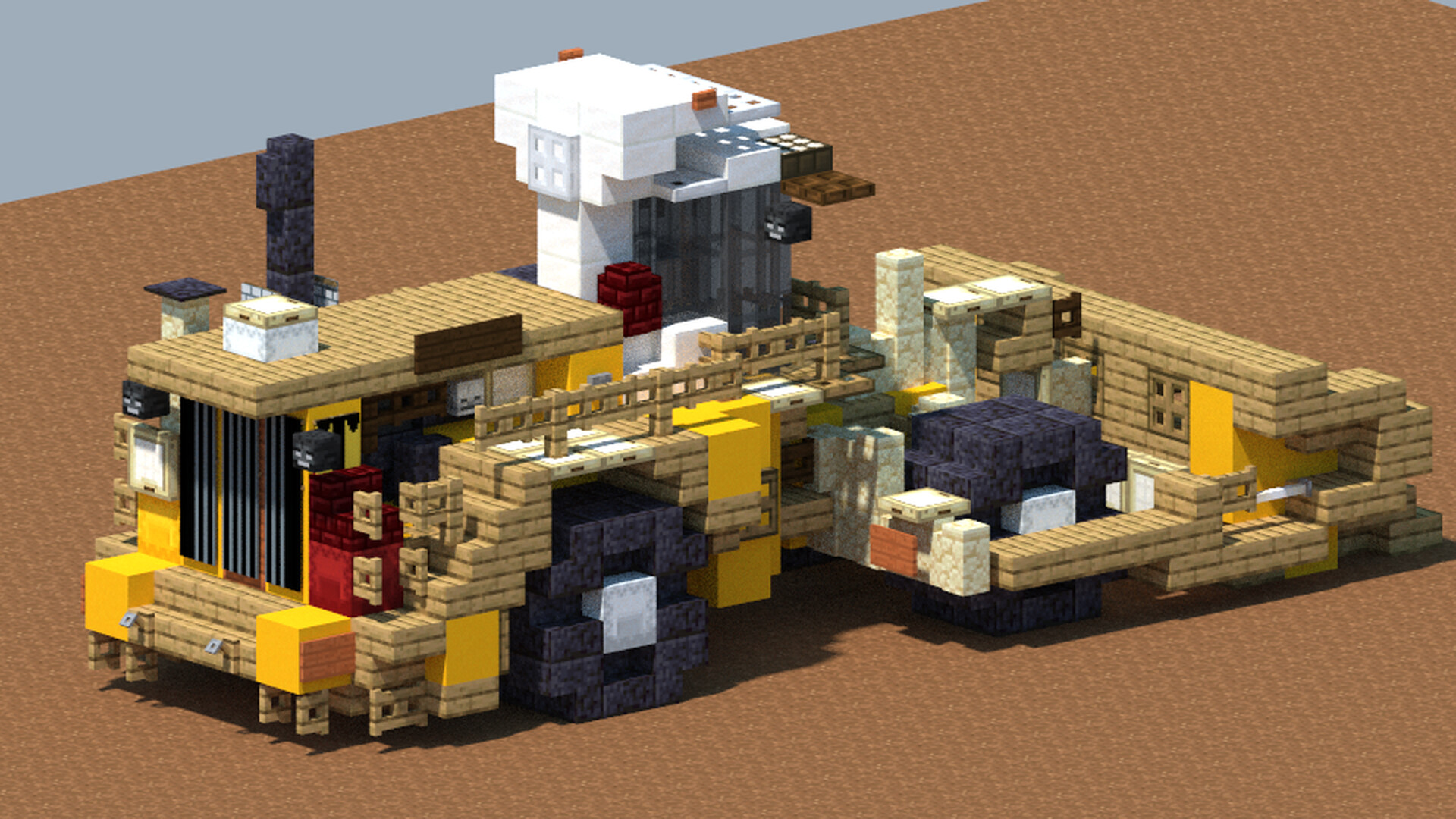 Wagner CHD100 Wood Chip Dozer [With Download] Minecraft Map