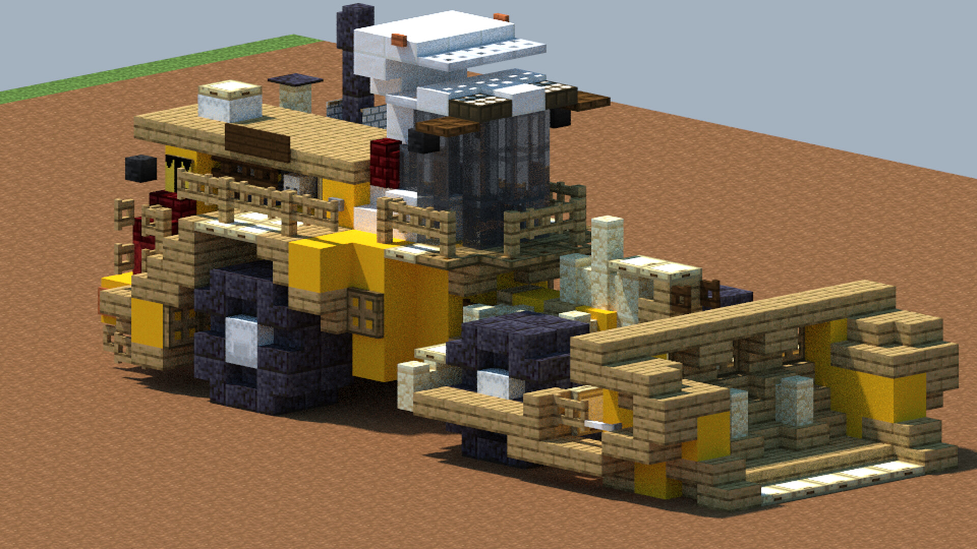 Wagner CHD100 Wood Chip Dozer [With Download] Minecraft Map