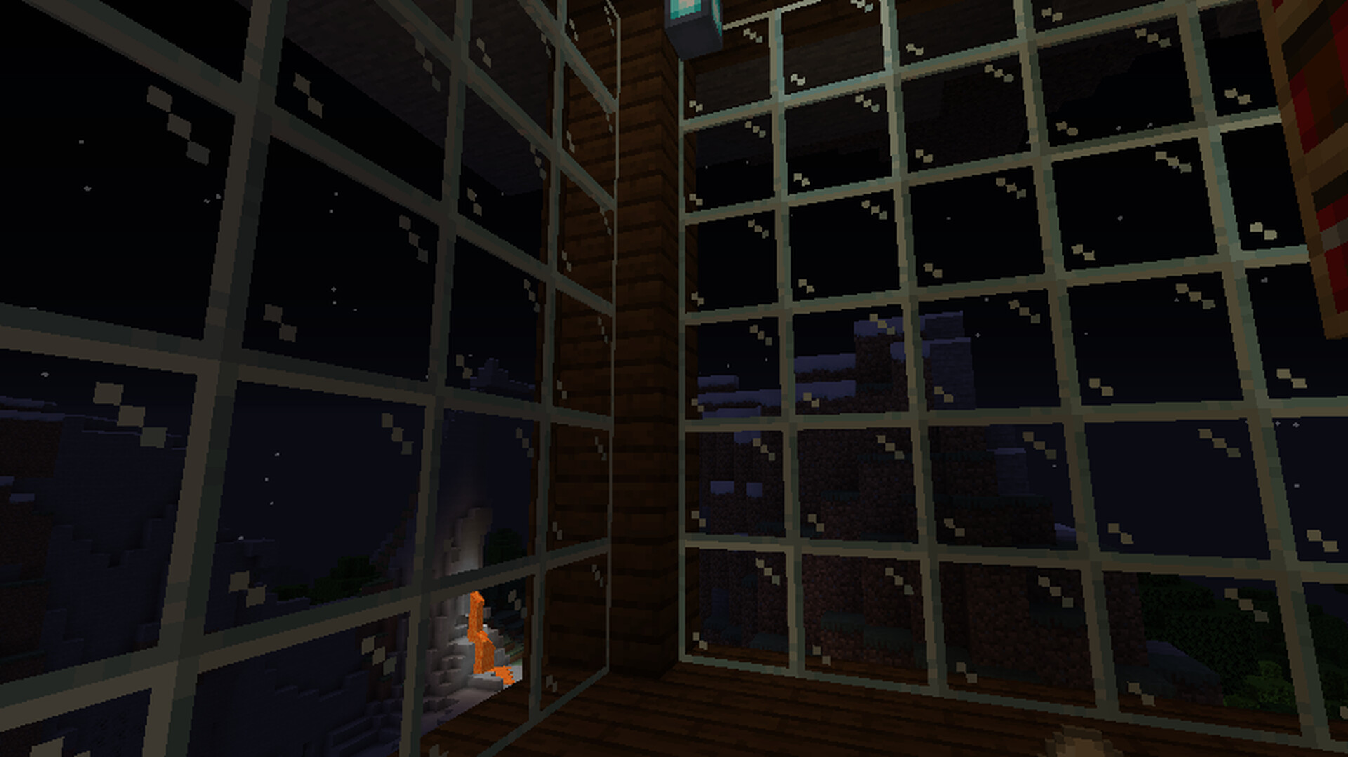 Mountain side survival base Minecraft Map