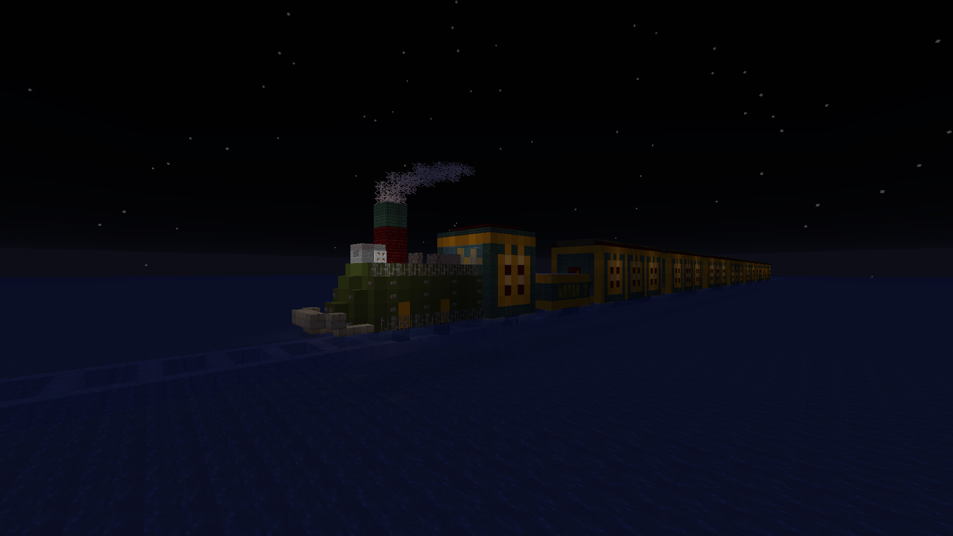 The Sea Train (From One Piece) Minecraft Map