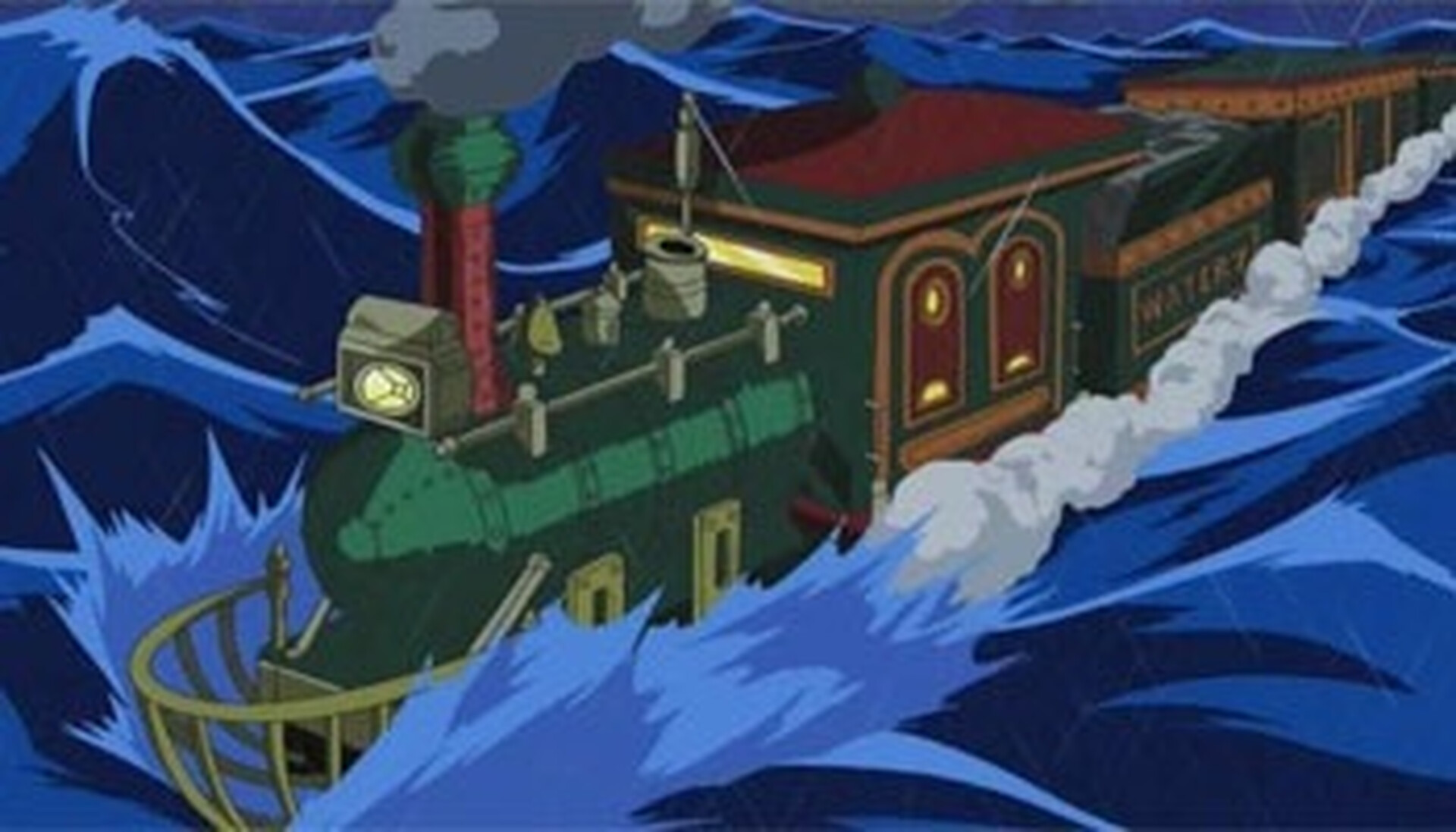 The Sea Train (From One Piece) Minecraft Map