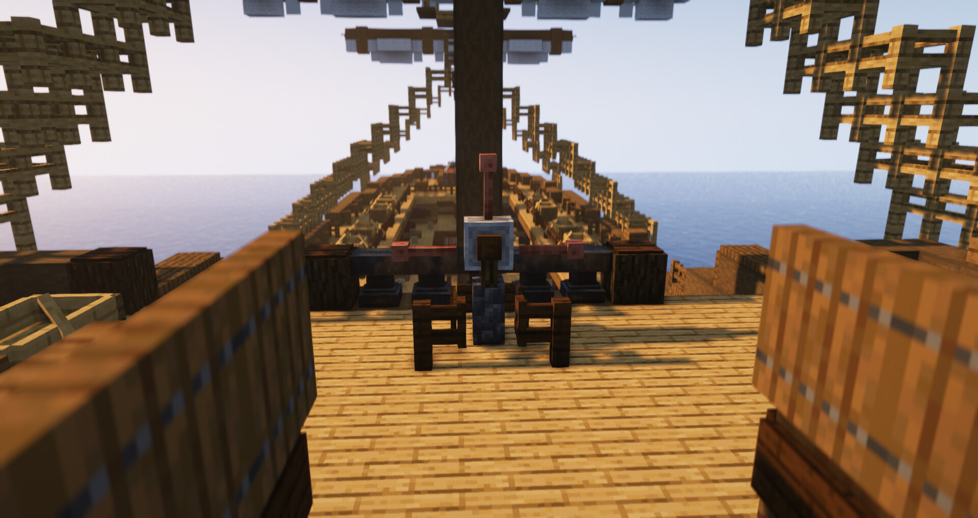 Great Ivan - full interior ship of the line Minecraft Map