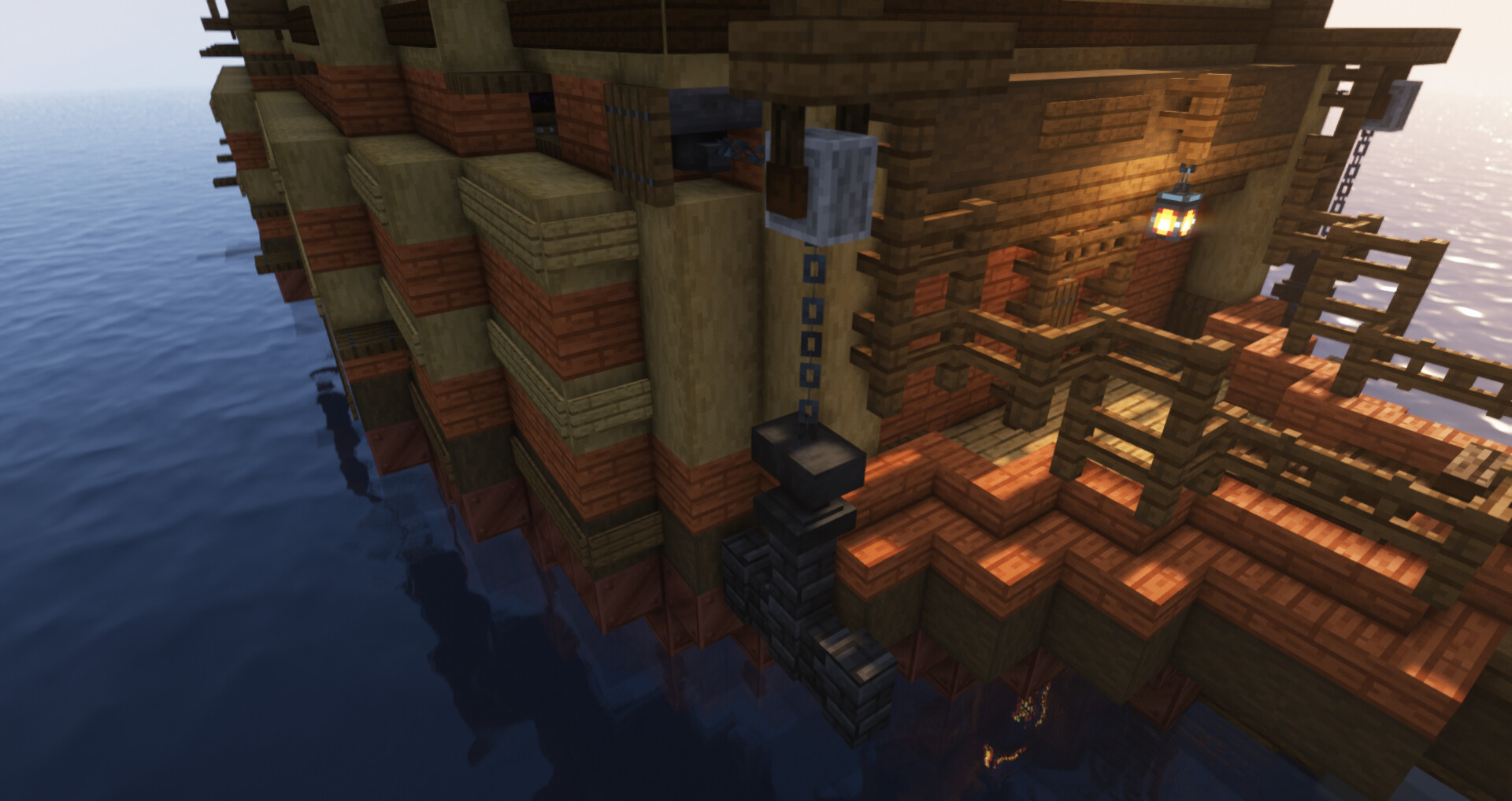 Great Ivan - full interior ship of the line Minecraft Map