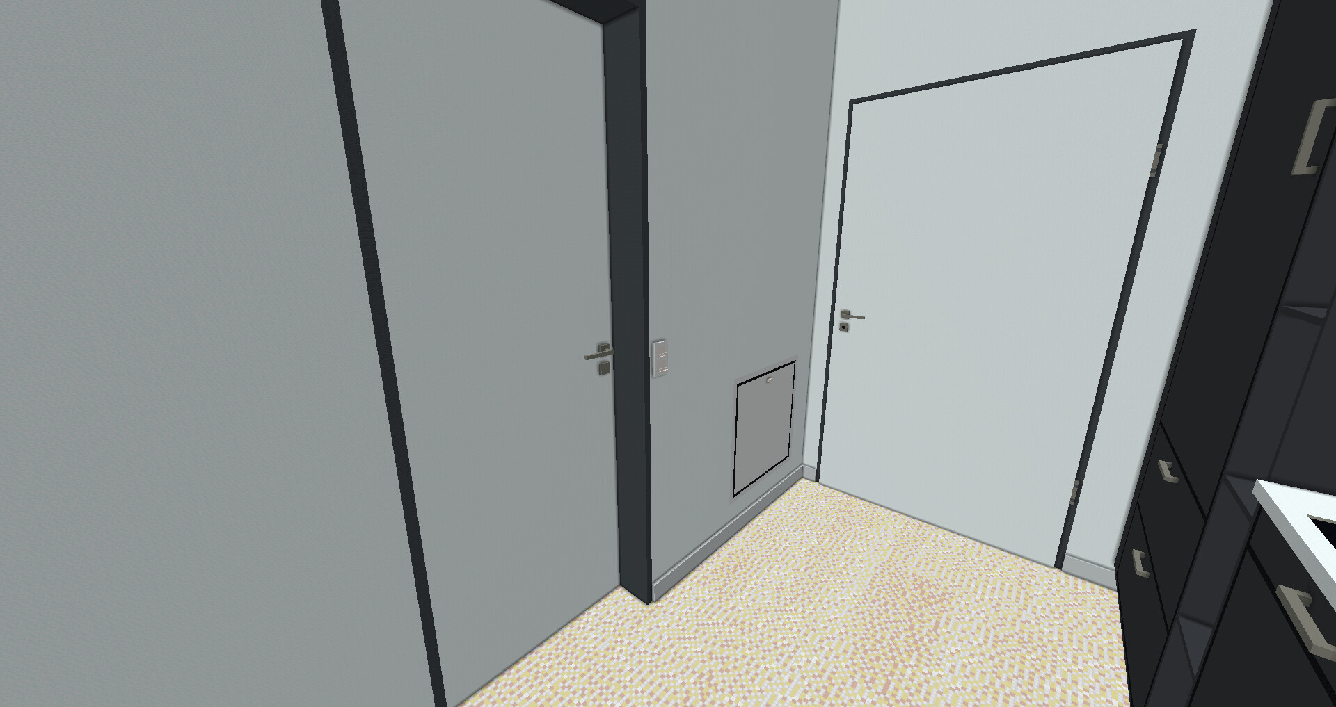 Small Life size modern Urban Flat Minecraft Map