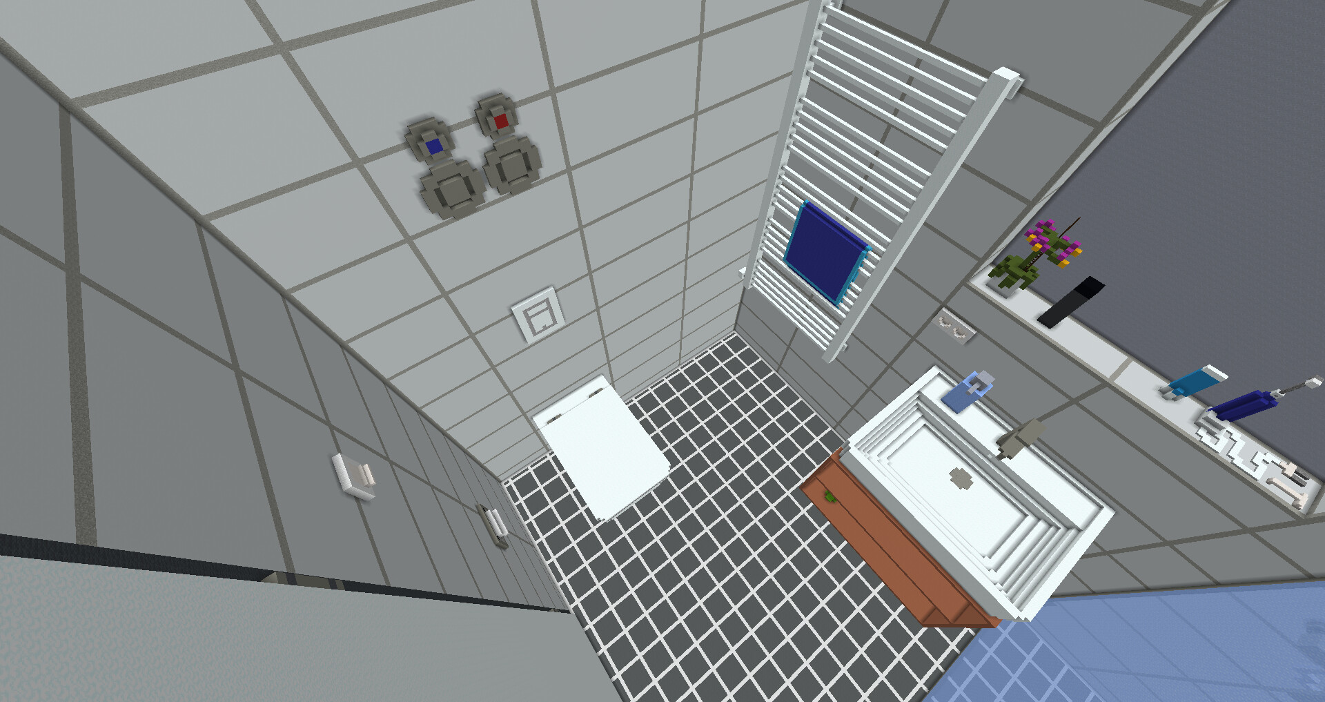 Small Life size modern Urban Flat Minecraft Map