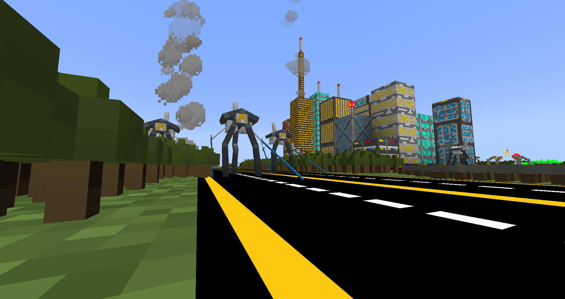 Mini-City testing world Minecraft Map