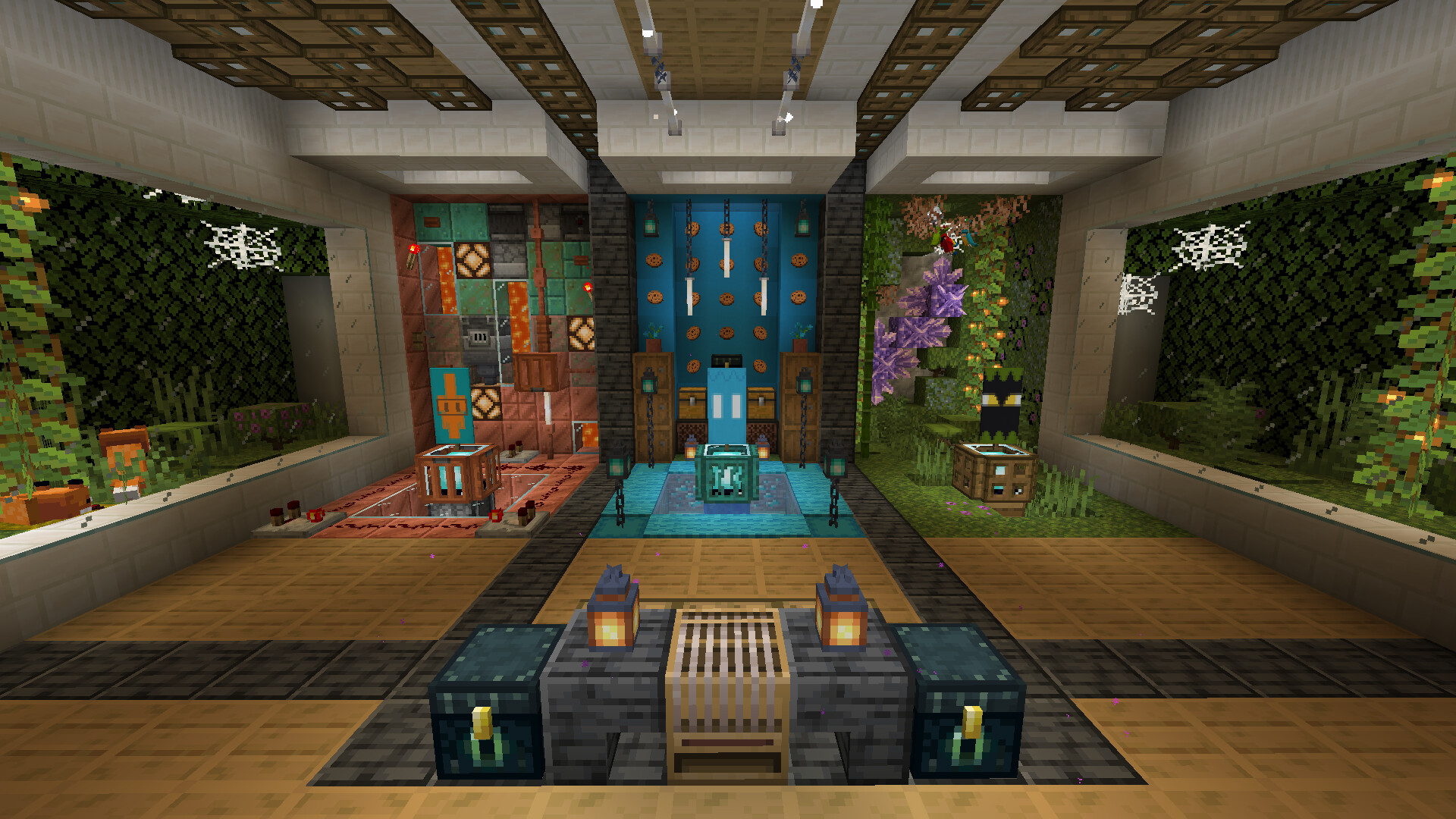 Banner Designs: Allay, Glare, Cooper Golem Minecraft Map