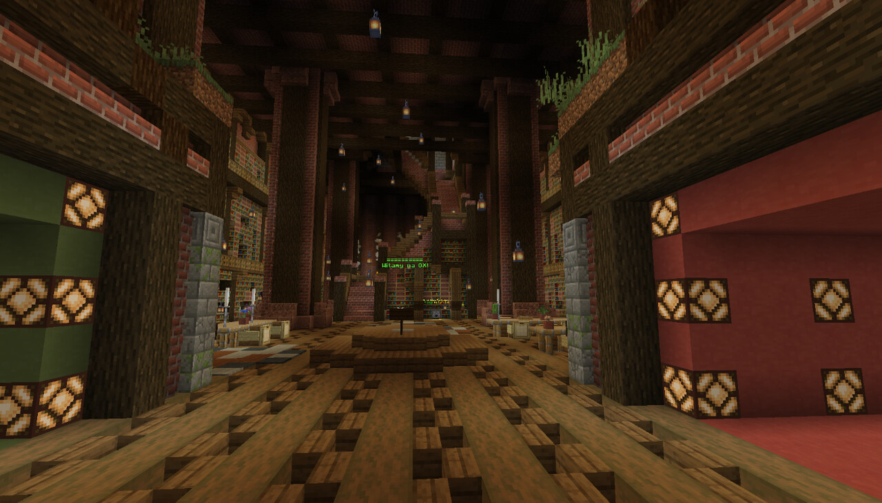 Underground library OX arena Minecraft Map