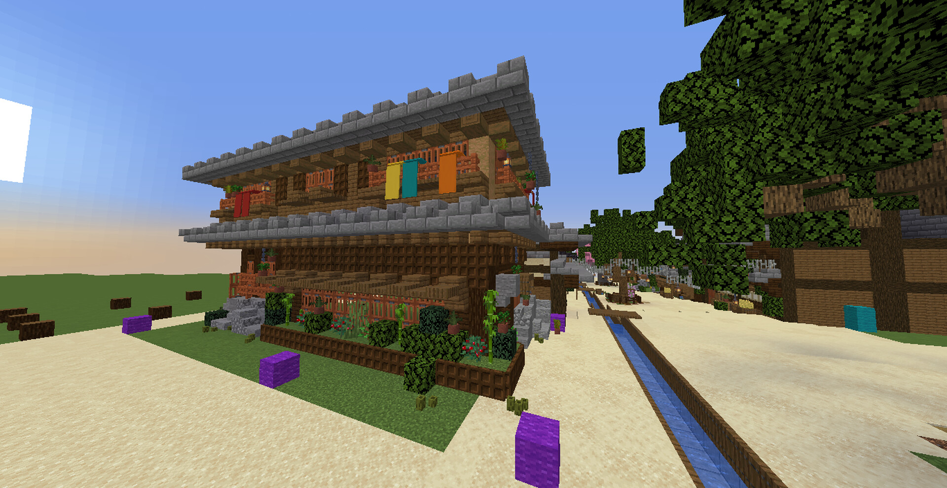 Japanese Corner store Minecraft Map