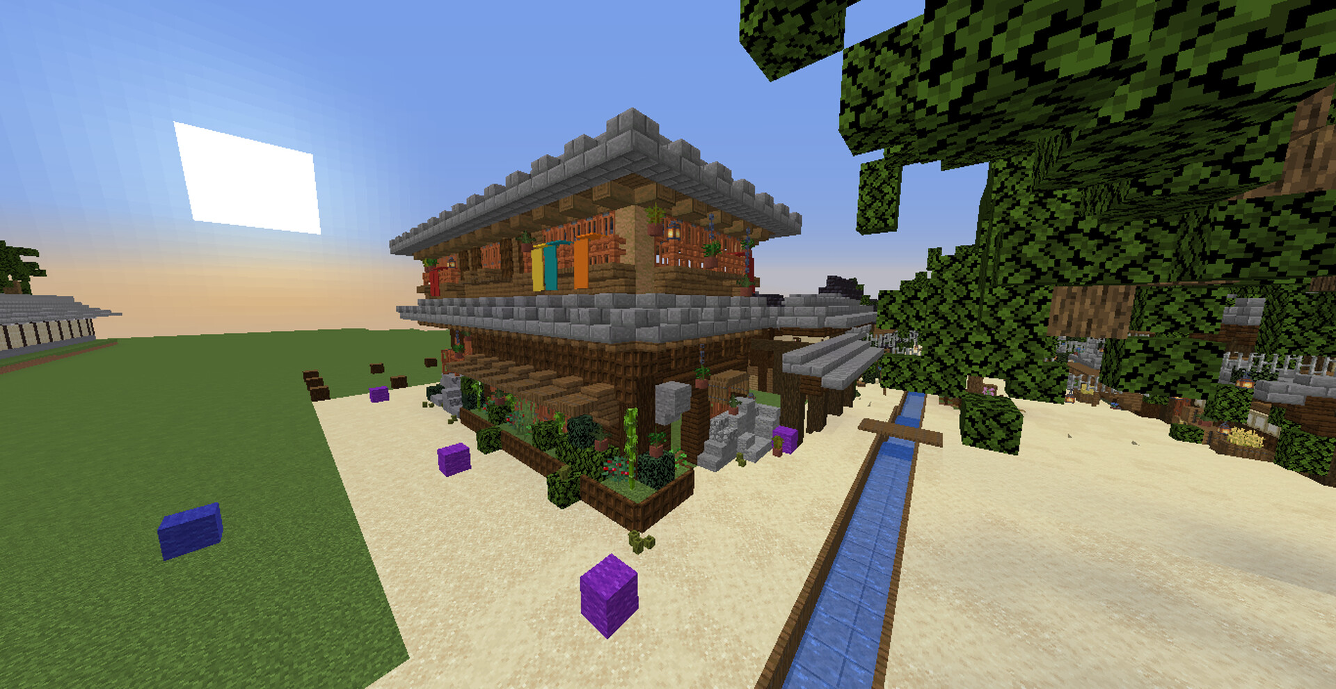 Japanese Corner store Minecraft Map