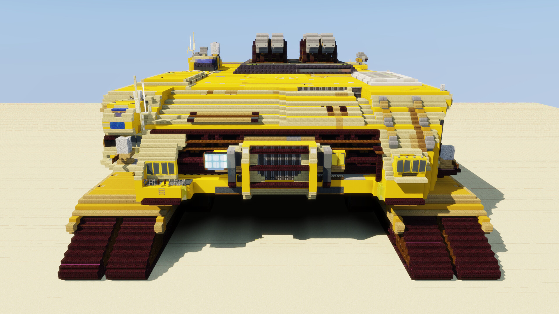 Artillery Cruiser Minecraft Map
