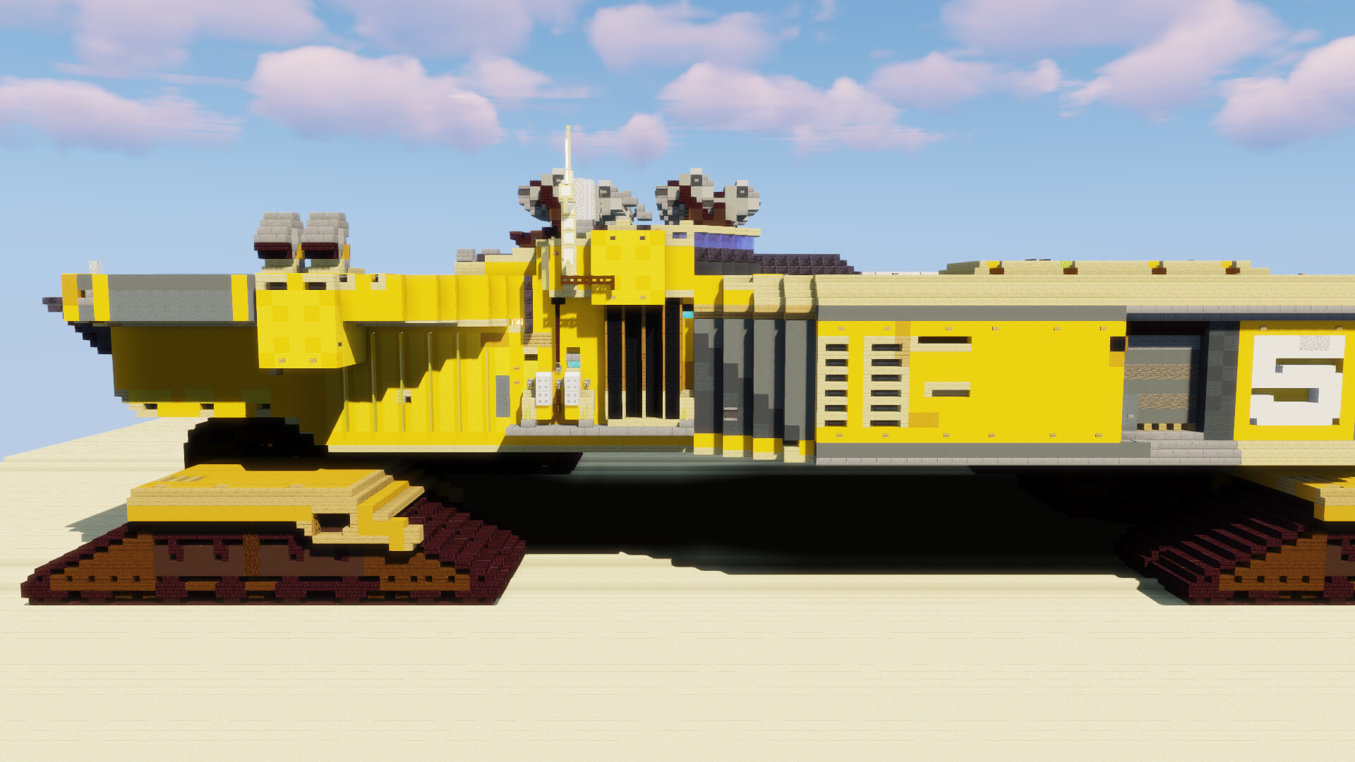 Artillery Cruiser Minecraft Map