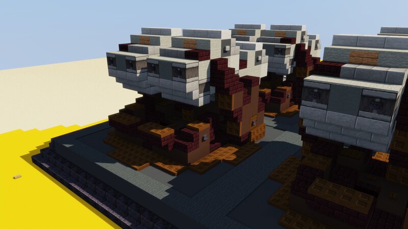 Artillery Cruiser Minecraft Map