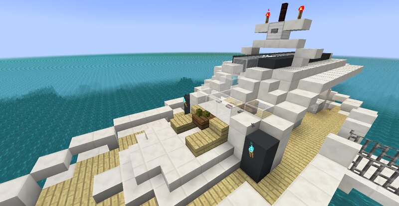 Small Yacht Minecraft Map