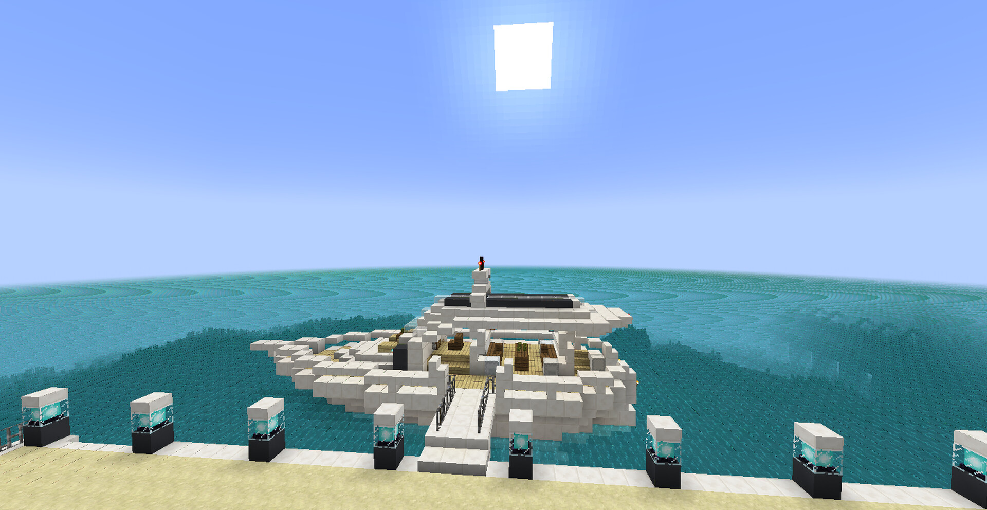 Small Yacht Minecraft Map