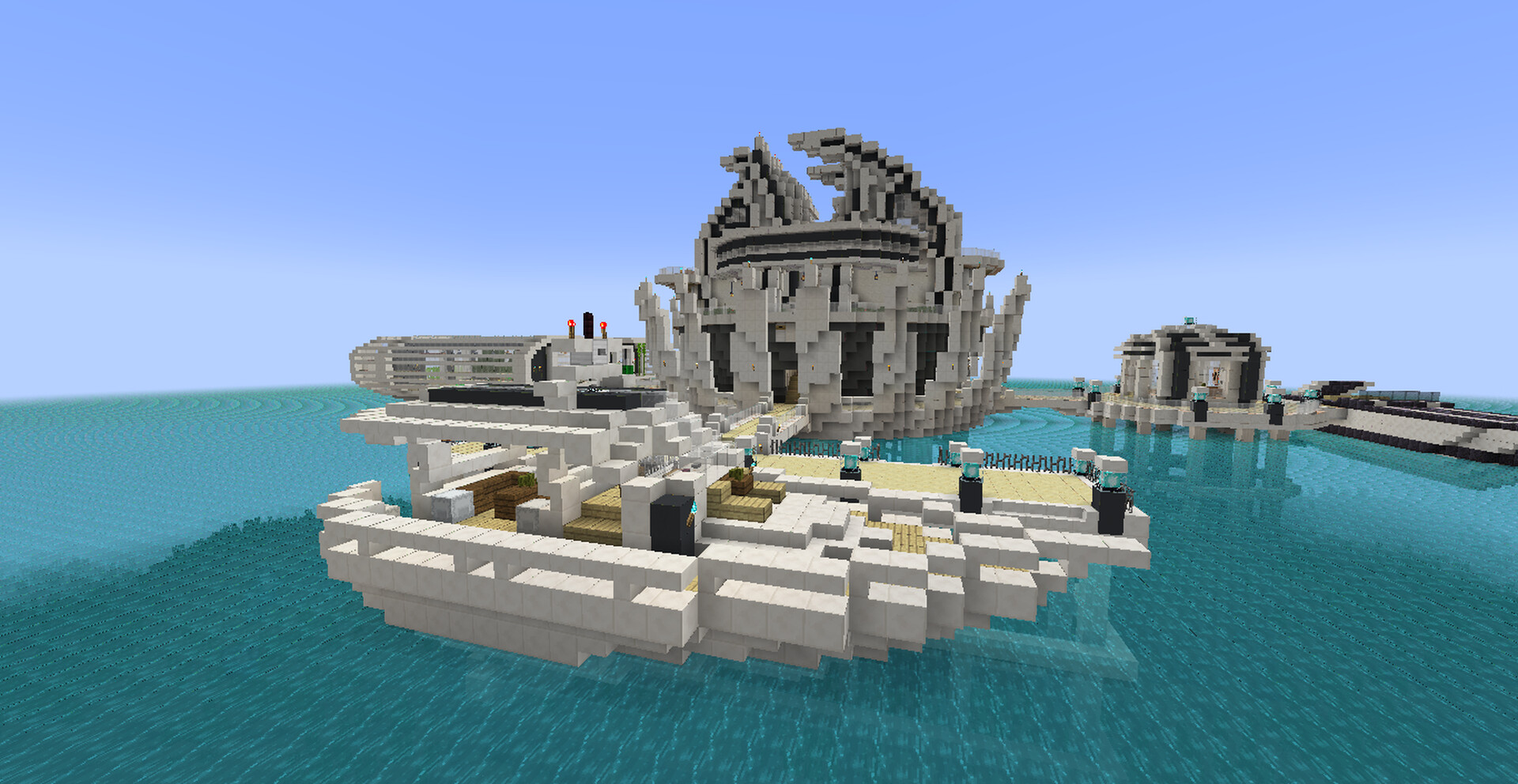 Small Yacht Minecraft Map