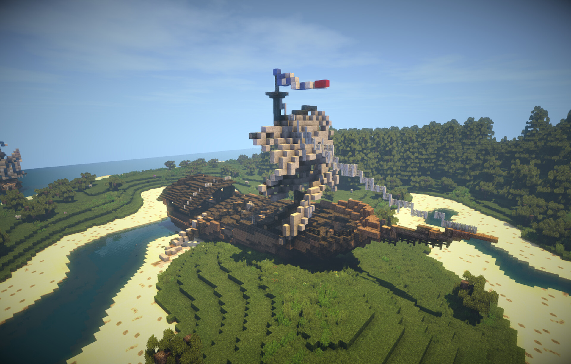 Some decoration Minecraft Map