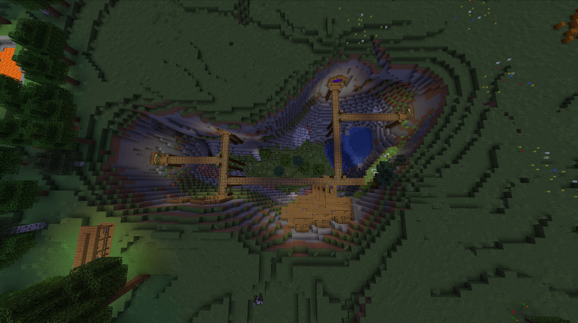 Cosy Canyon Base Minecraft Map
