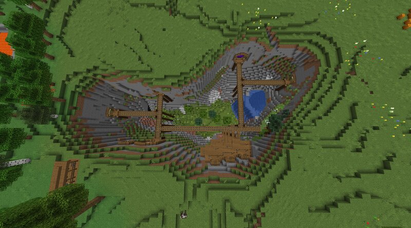 Cosy Canyon Base Minecraft Map