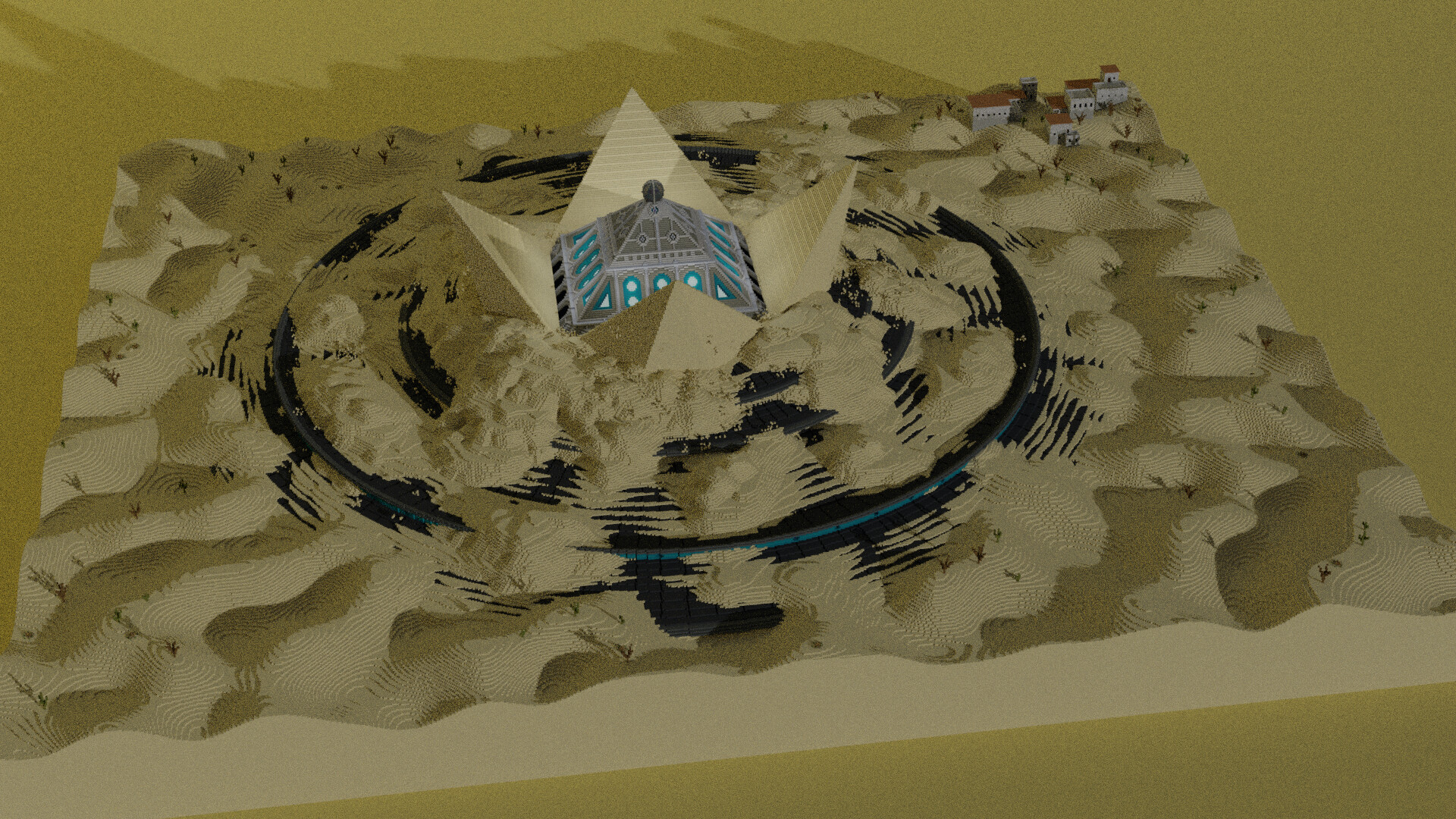 'Sacred Pyramid' Contest Entry (DOWNLOAD) Minecraft Map