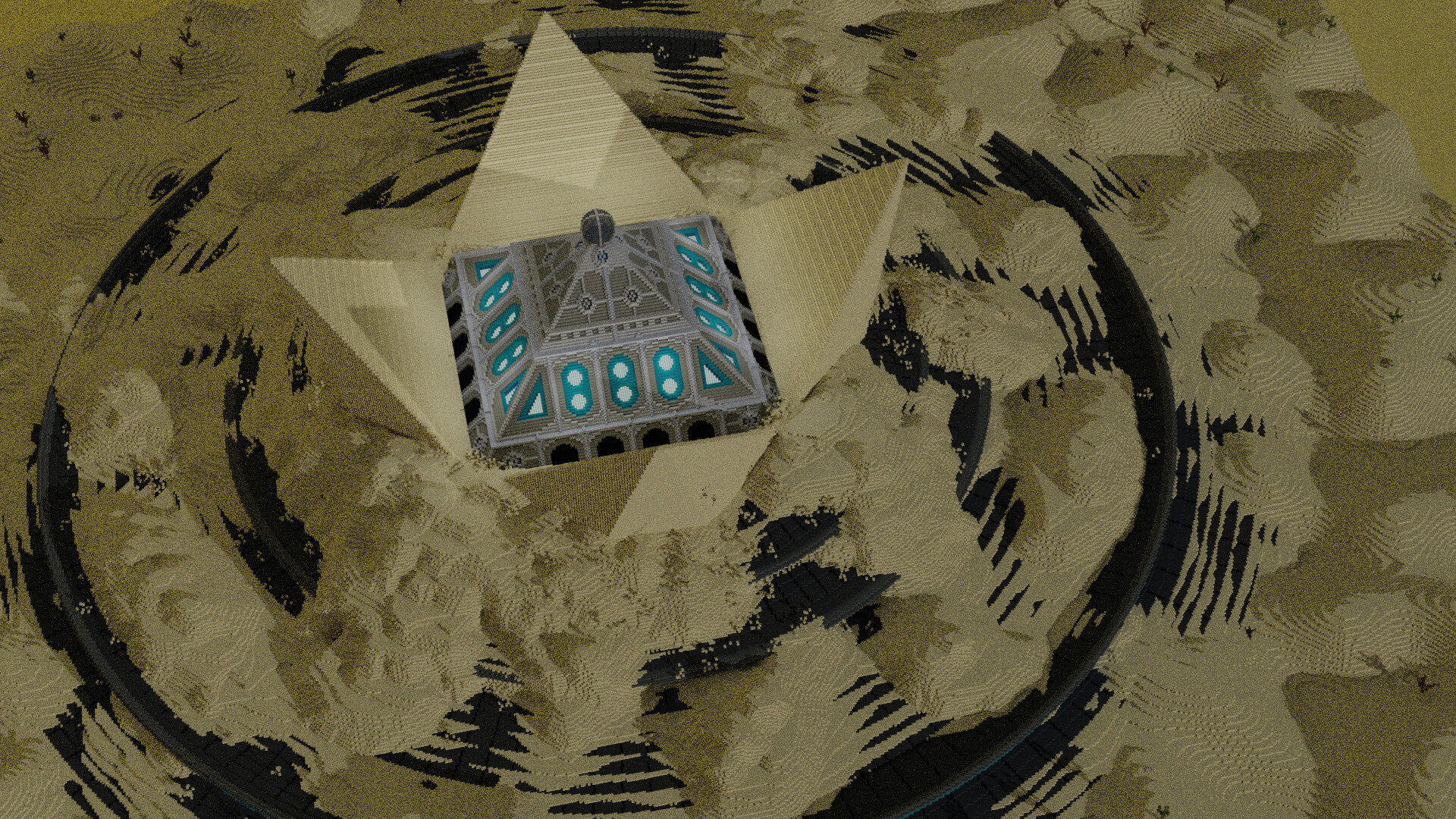 'Sacred Pyramid' Contest Entry (DOWNLOAD) Minecraft Map