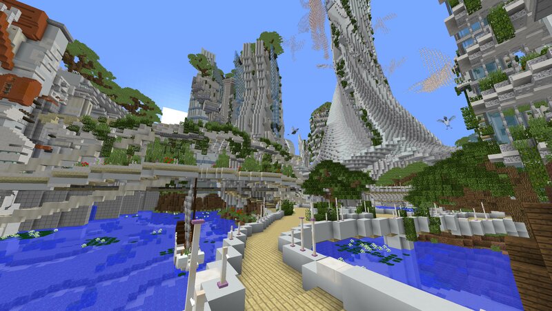 Nova Celes City, The futuristic town (Cité du Swagg) [Download ...