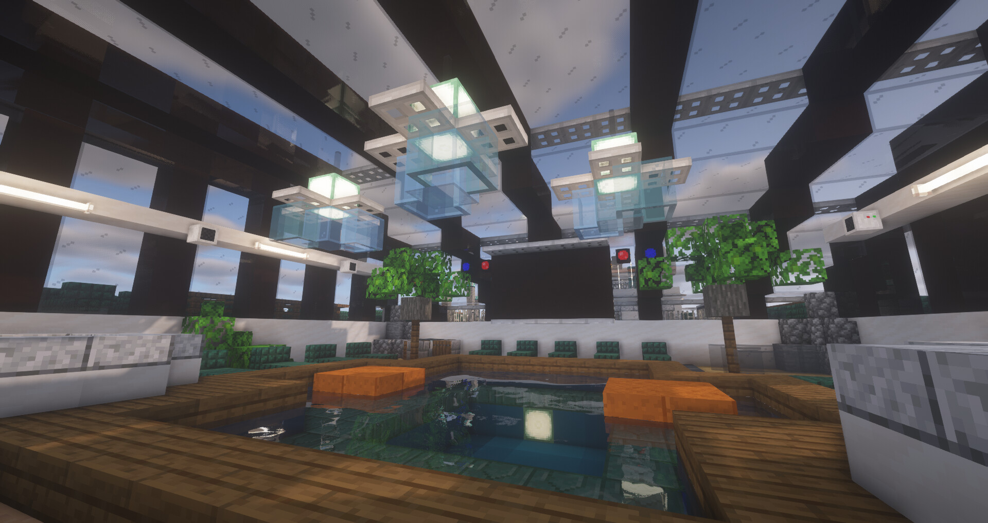 CUSTOM MINECRAFT CRUISE SHIP( Liberty Regalia)1.5:1 Scale Minecraft Map