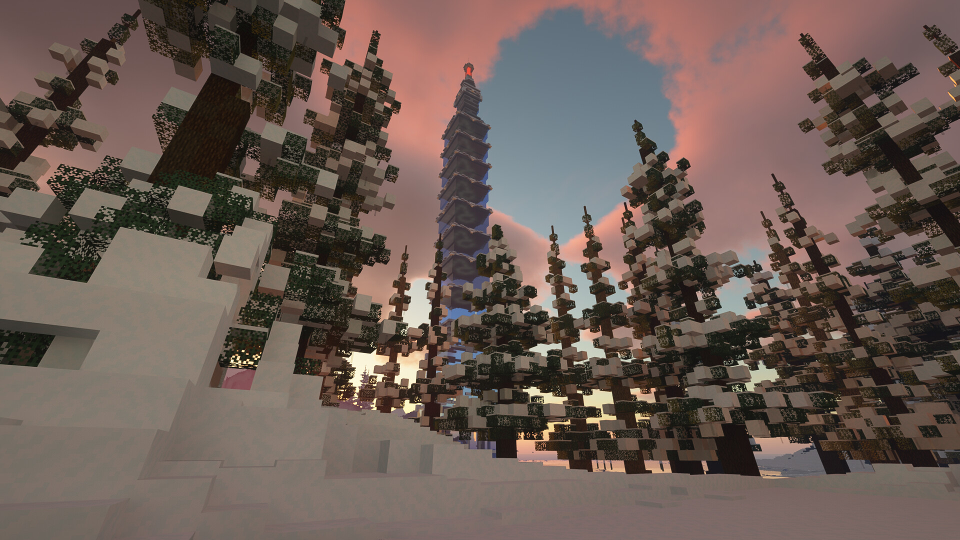 Taipei 101 Minecraft Map