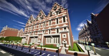 Victorian Minecraft Maps with Downloadable Schematic