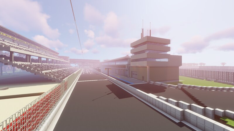 Senna - Formula 1 Race Track Minecraft Map