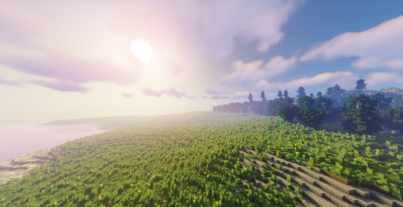 The Island of Númenor (WorldPainter Terrain) Minecraft Map