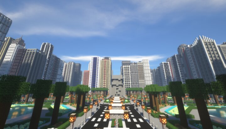 RyanMinecraft71: BlackStar City Minecraft Map