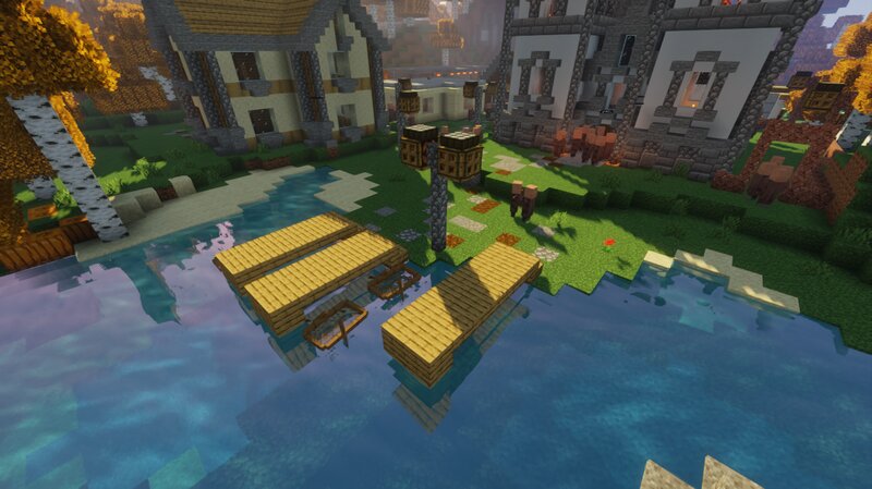 Small Village Minecraft Map