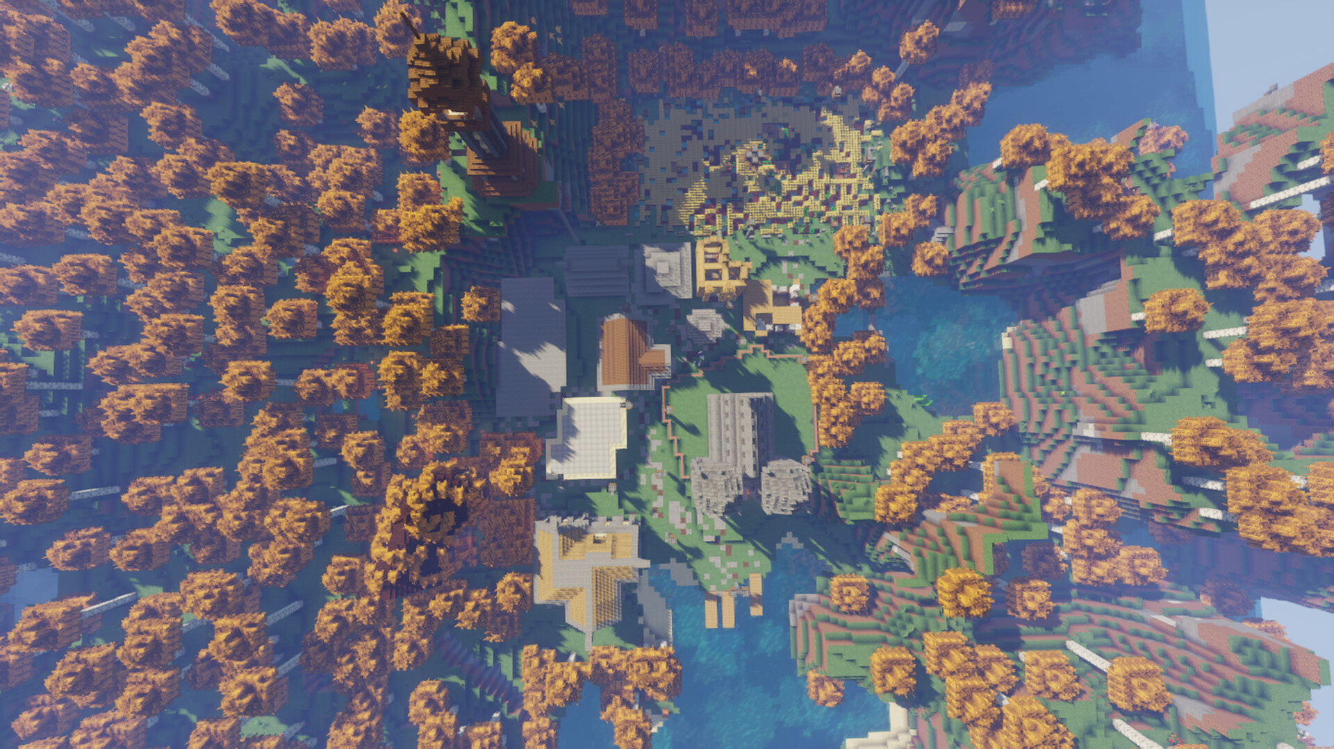 Small Village Minecraft Map