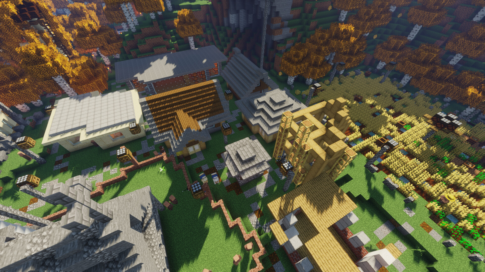 Small Village Minecraft Map