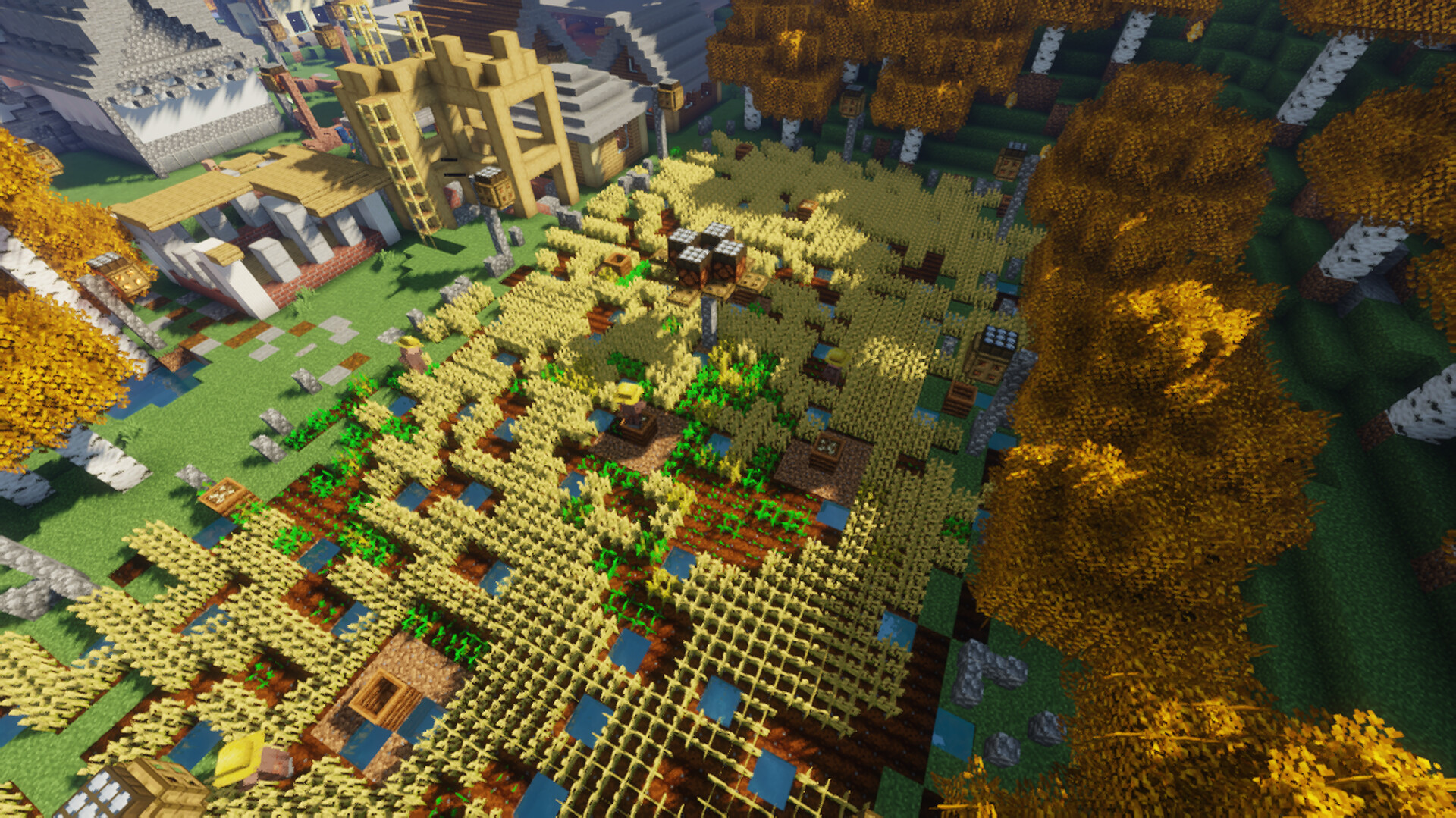 Small Village Minecraft Map