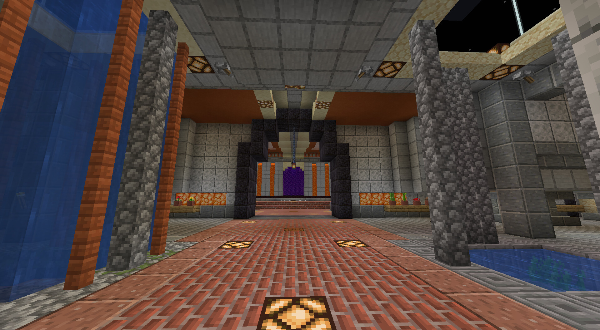 Rooftop Farm Base Minecraft Map