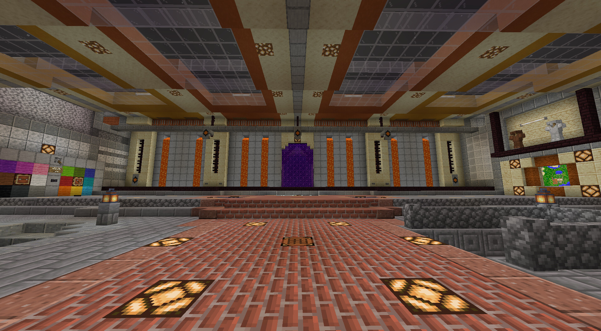 Rooftop Farm Base Minecraft Map