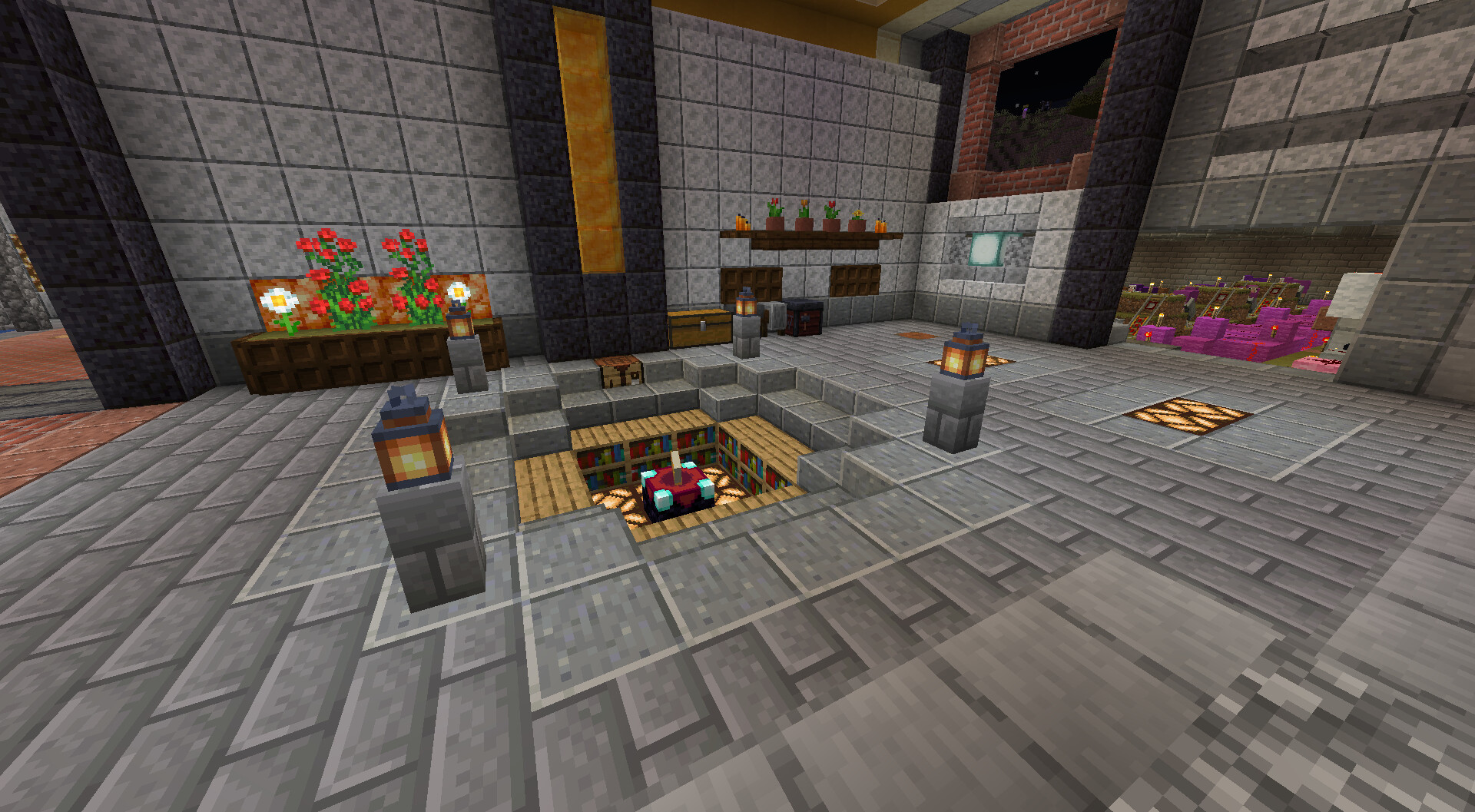 Rooftop Farm Base Minecraft Map