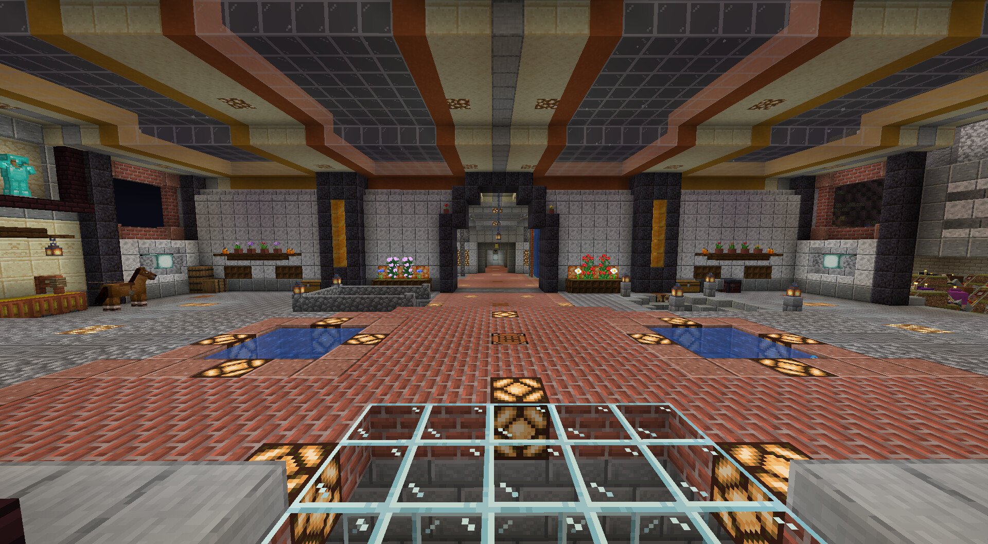 Rooftop Farm Base Minecraft Map