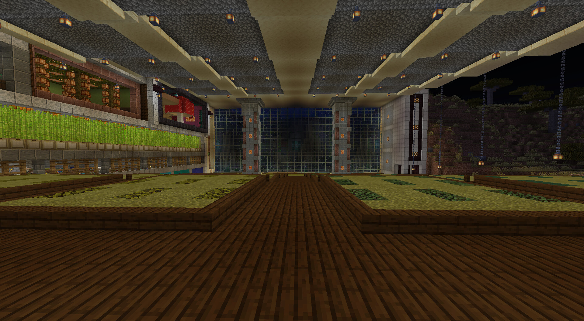 Rooftop Farm Base Minecraft Map