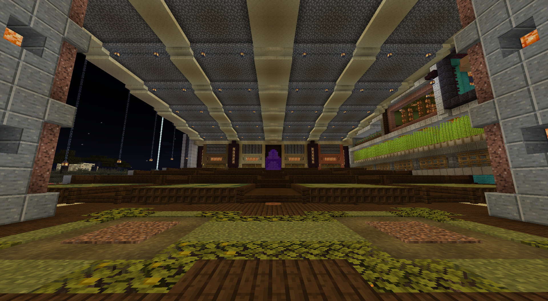 Rooftop Farm Base Minecraft Map