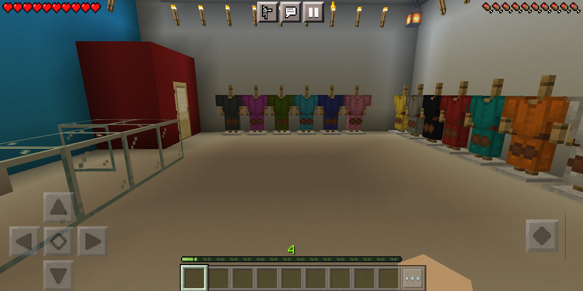 Primera parte del centro comercial Minecraft Map