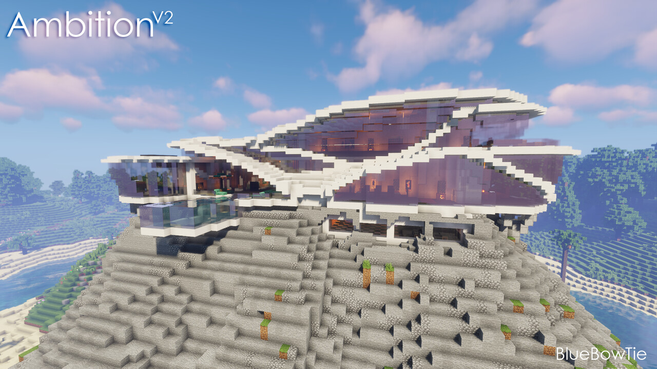 Ultimate Modern Mansion - Project Ambition v2 Minecraft Map