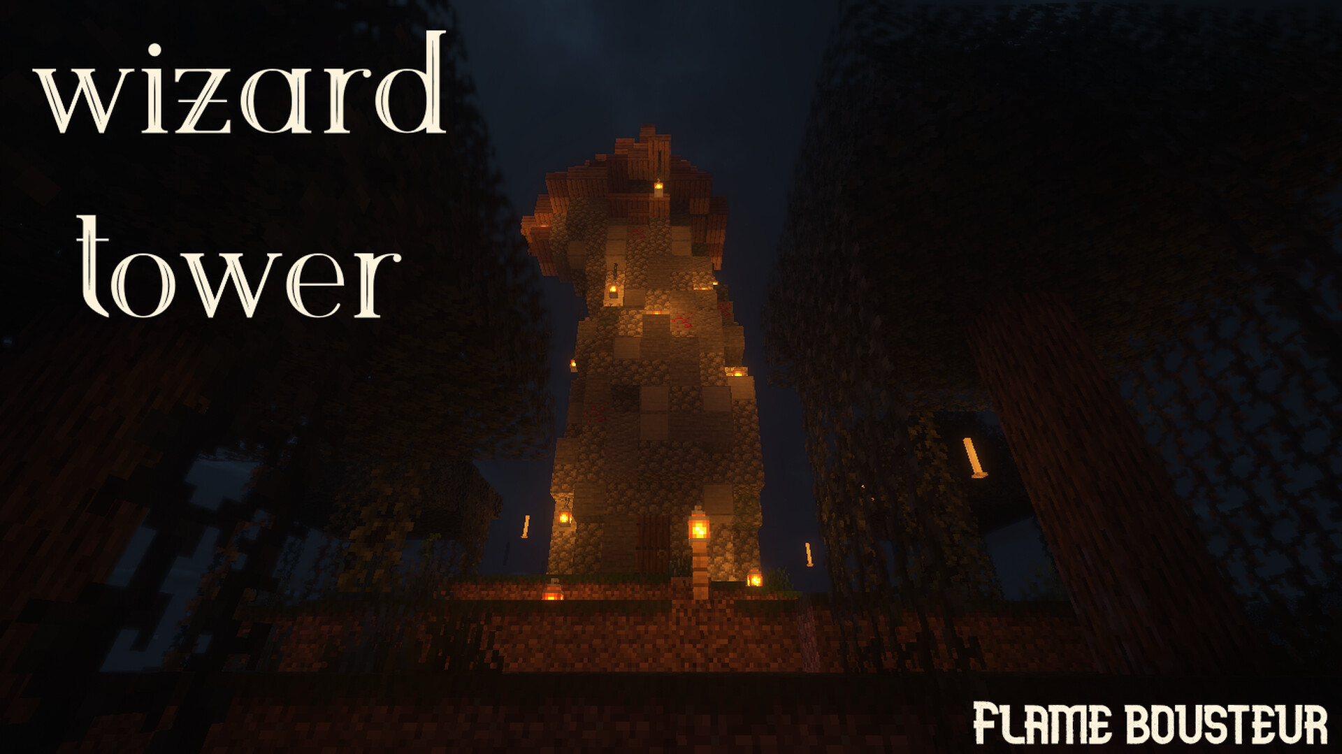 wisard tower Minecraft Map