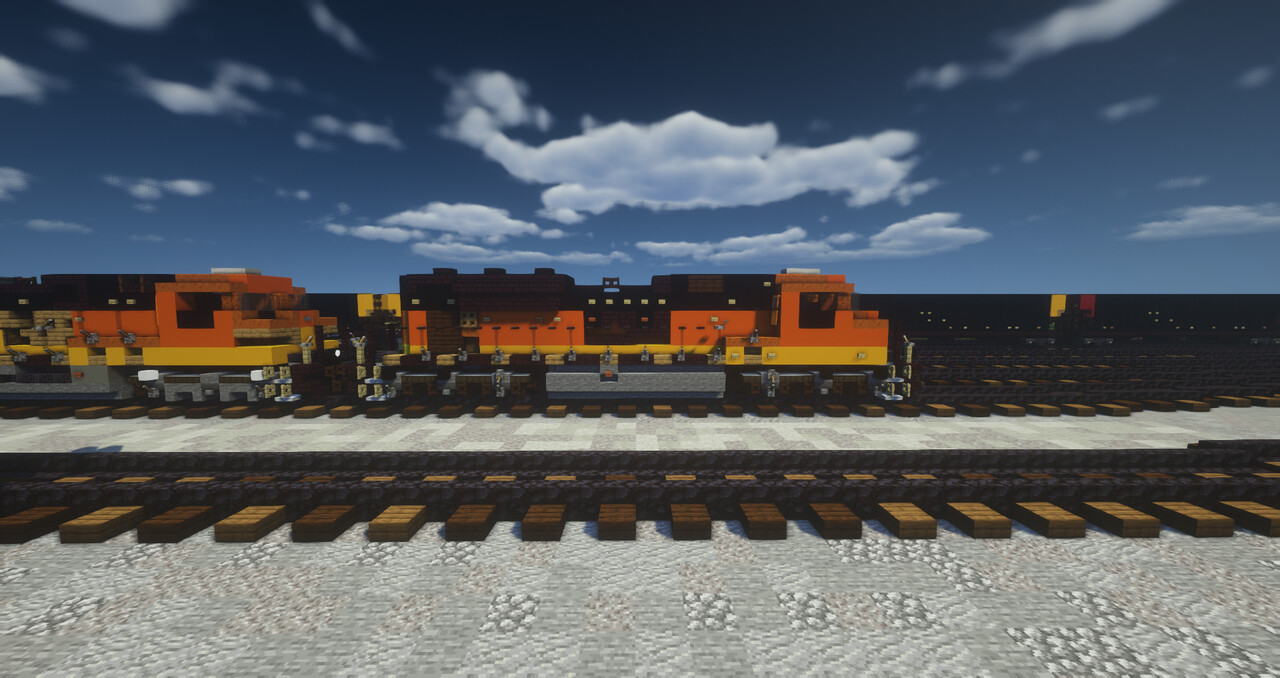 BNSF EMD SD70ACe Minecraft Map